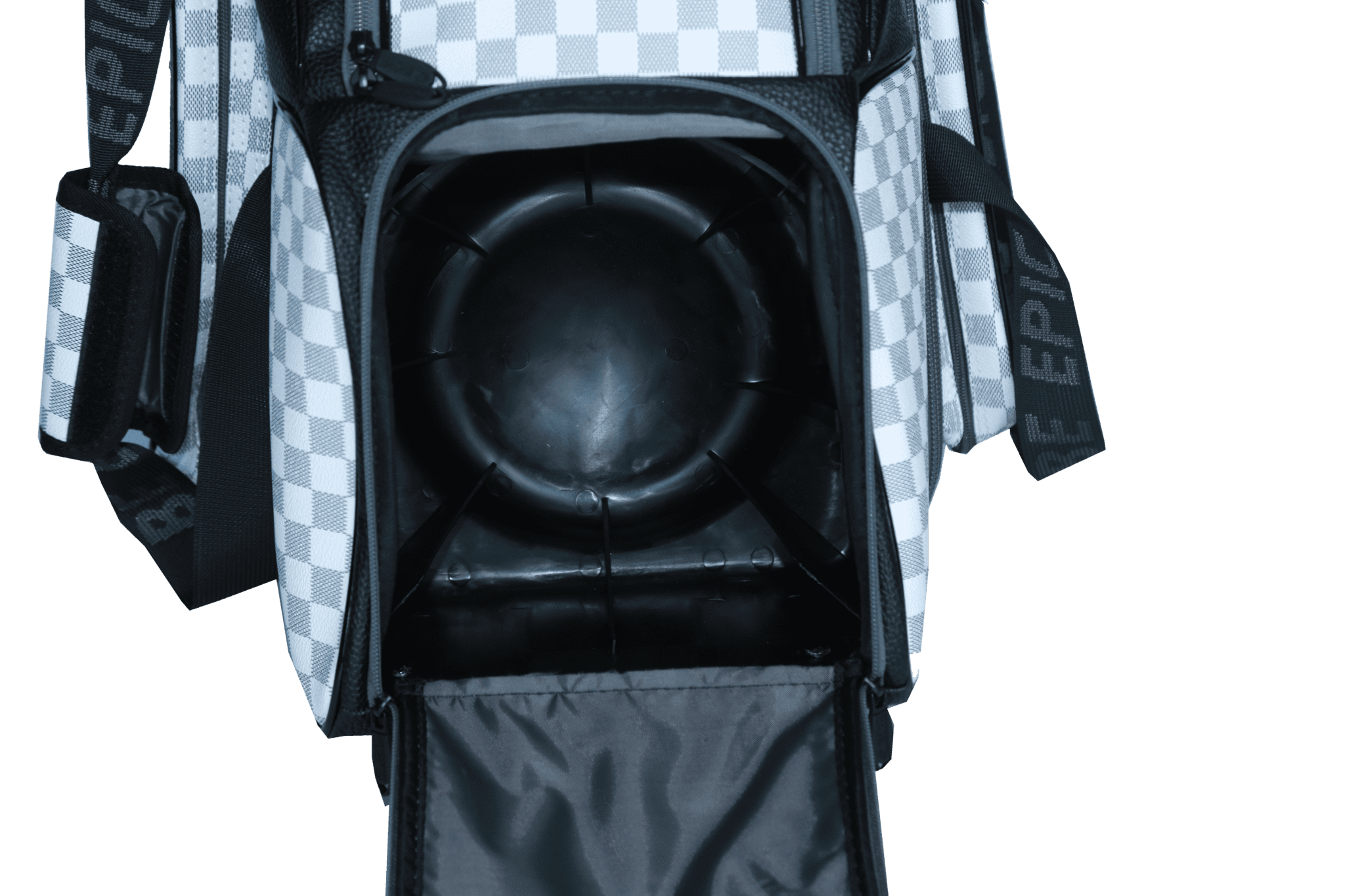 Epic 4 Ball Inline Superior Deluxe White Black Plaid Bowling Bag - Epic ...