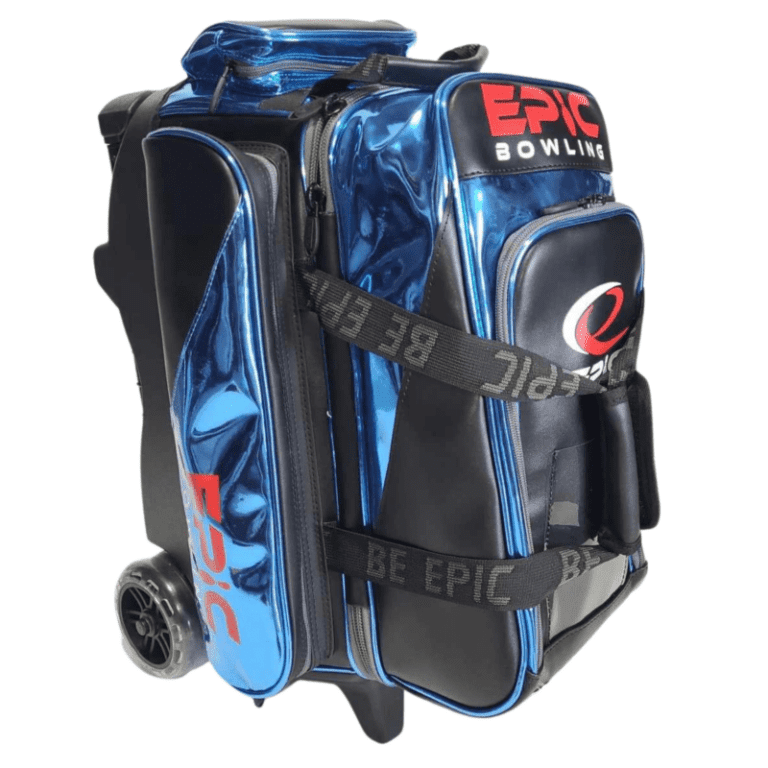 Epic Journey Blue 2 Ball Double Roller Bowling Bag - Epic Bowling ...