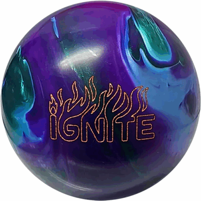 Epic Ignite Emerald Teal Purple Bowling Ball - Epic Bowling Products ...